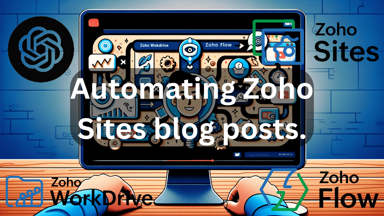 Harness the Power of AI: Automating Zoho Sites Blogging with Zoho Flow ...